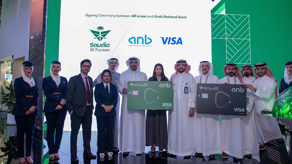 شراكة تجمع "الخطوط السعودية" و"البنك العربي الوطني anb" لإطلاق بطاقات ...