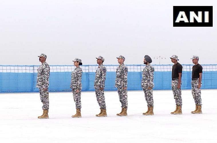 Indian Air Force unveiled the new combat uniform