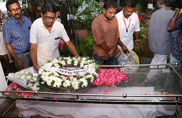 artist namboothiri funeral