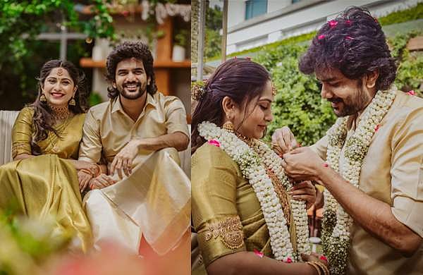 Tamil actor Kavin marries girlfriend Monicka David