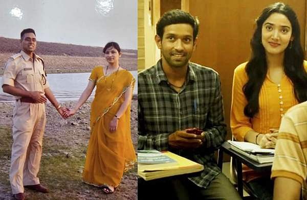 12th fail real life characters Manoj Kumar Sharma and Shraddha Joshi ...