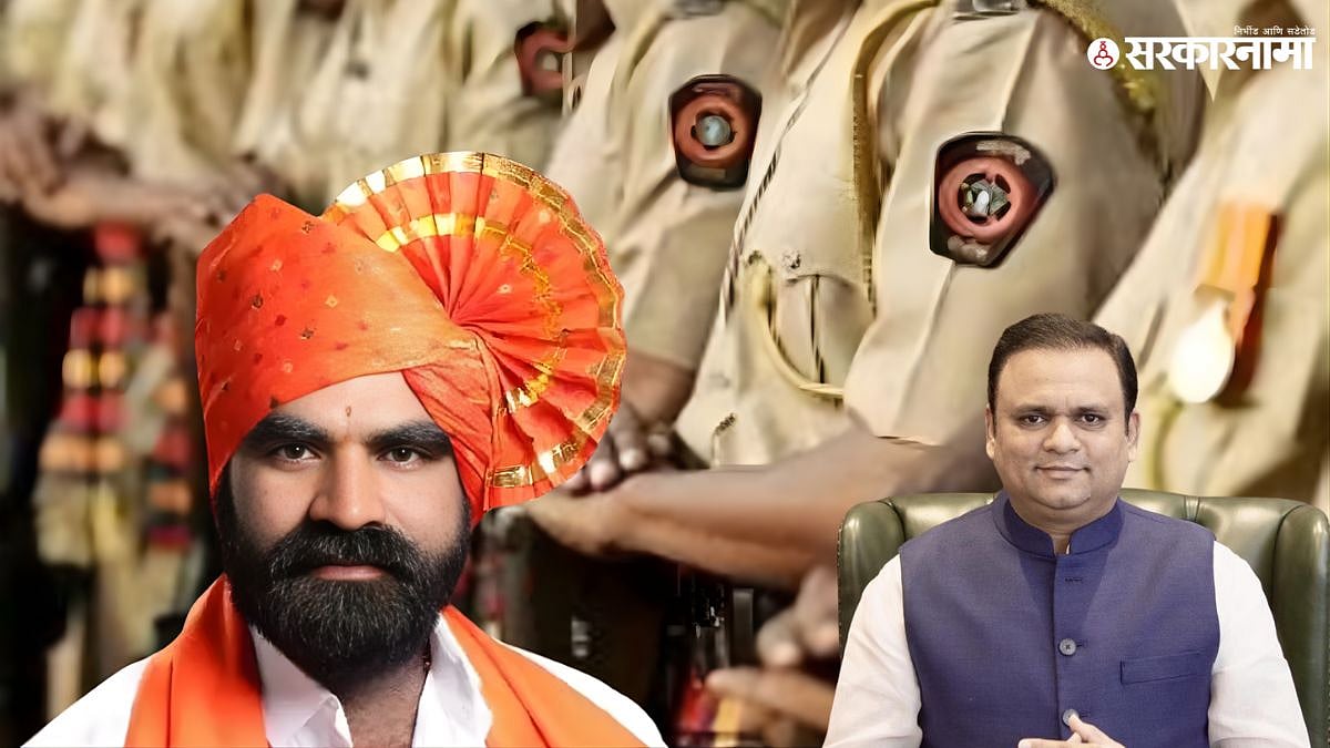 Hemant Patil Santosh Bangar संतोष बांगरांच्या घरी 100 पोलिसांची पहाटे ...