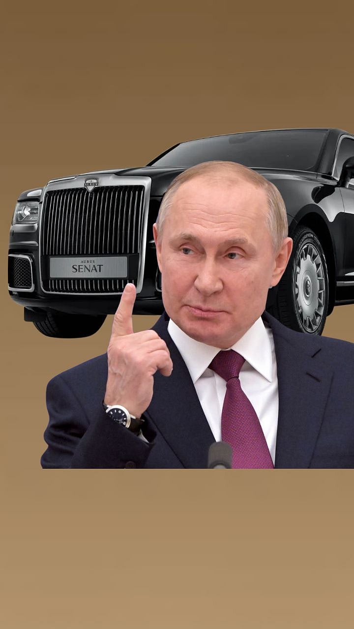Putin bulletproof cars पुतिन करतात बुलेटप्रूफ वाहनांचा वापर शक्तिशाली ...