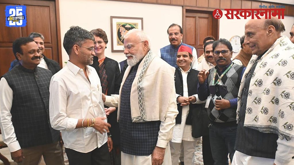 Nilesh Lanke Meet Narendra Modi मोदींची भेट अन् शरद पवारांच्या लाडक्या ...