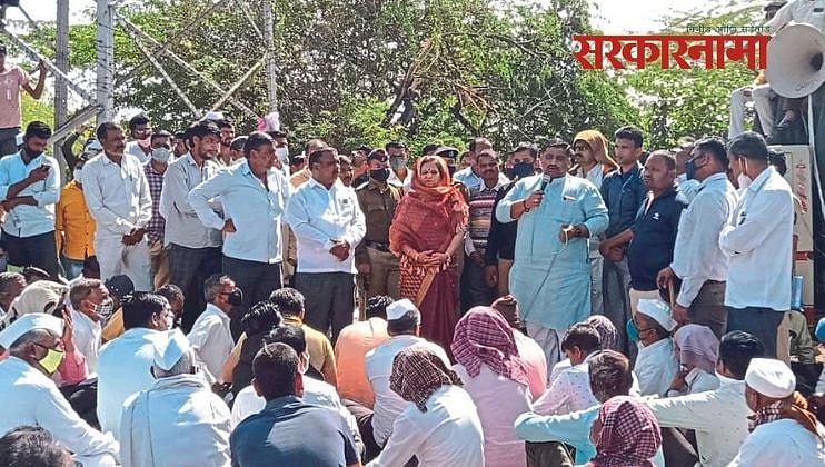 शेतकरी आंदोलनातून आमदार राहुल ढिकलेंचा राष्ट्रवादीला ‘शॉक’