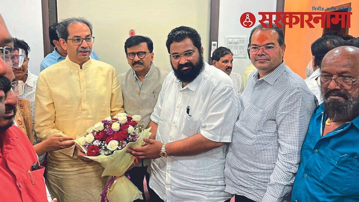 Shivsena News; उद्धव ठाकरे यांनी भुसे यांच्या वाढवल्या अडचणी!-Advay ...