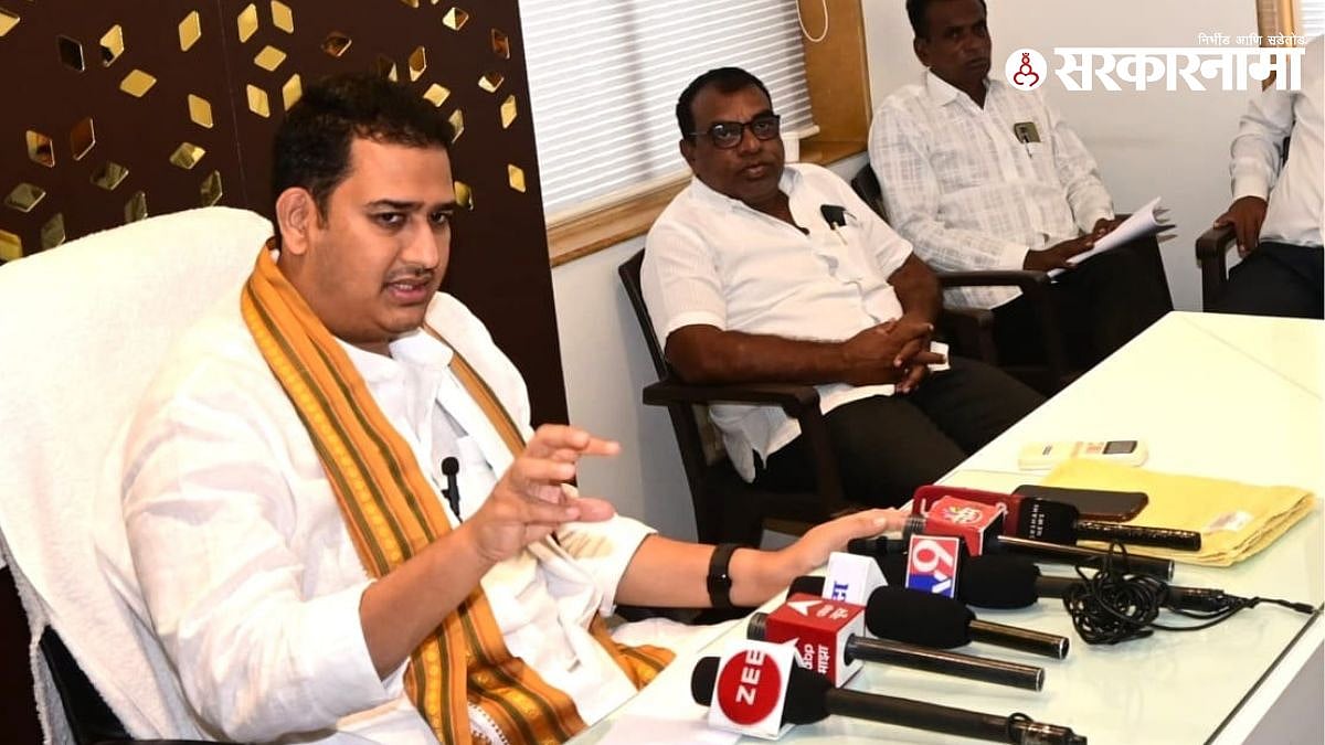 MLA Ashutosh Kale : निळवंडेतून जायकवाडीला पाणी सोडल्याने, आशुतोष ...