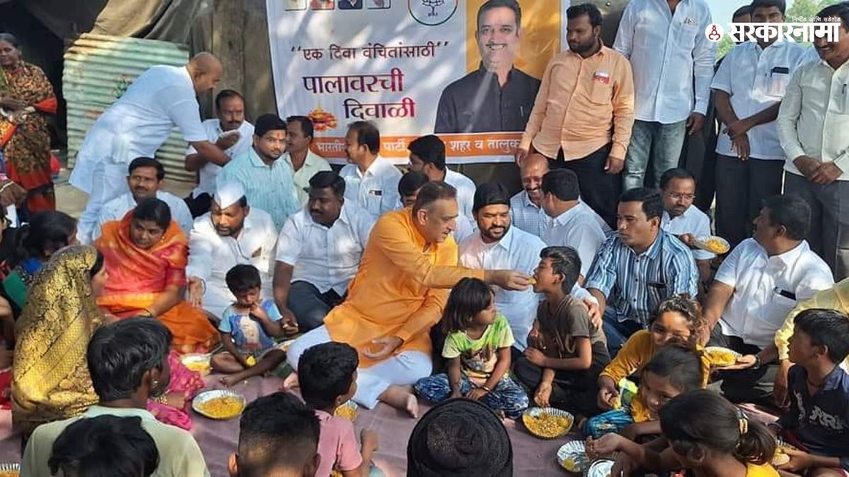 Prashant Paricharak : प्रशांत परिचारकांची यंदाची दिवाळी पालावर साजरी ...