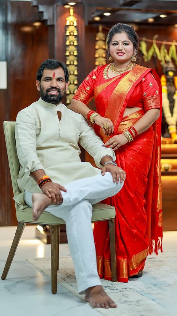 Ram Satpute : राम सातपुते यांच्या लग्नाला आज तीन वर्षे पुर्ण, पाहा खास ...