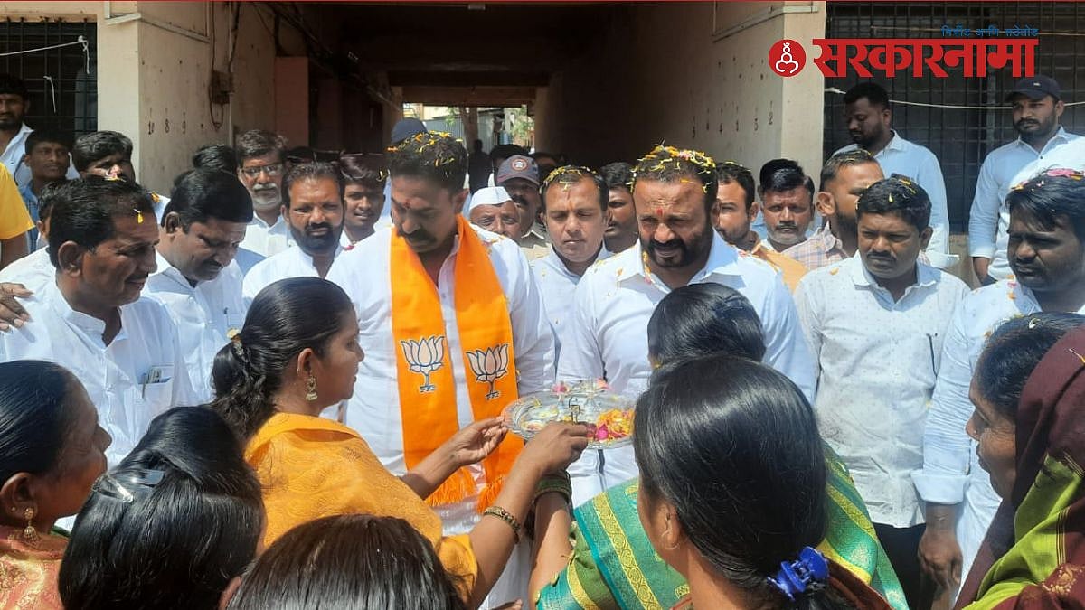 गोरेंसोबत निंबाळकरांच्या नेते अन् कार्यकर्त्यांच्या गाठीभेटी सुरू Madha ...