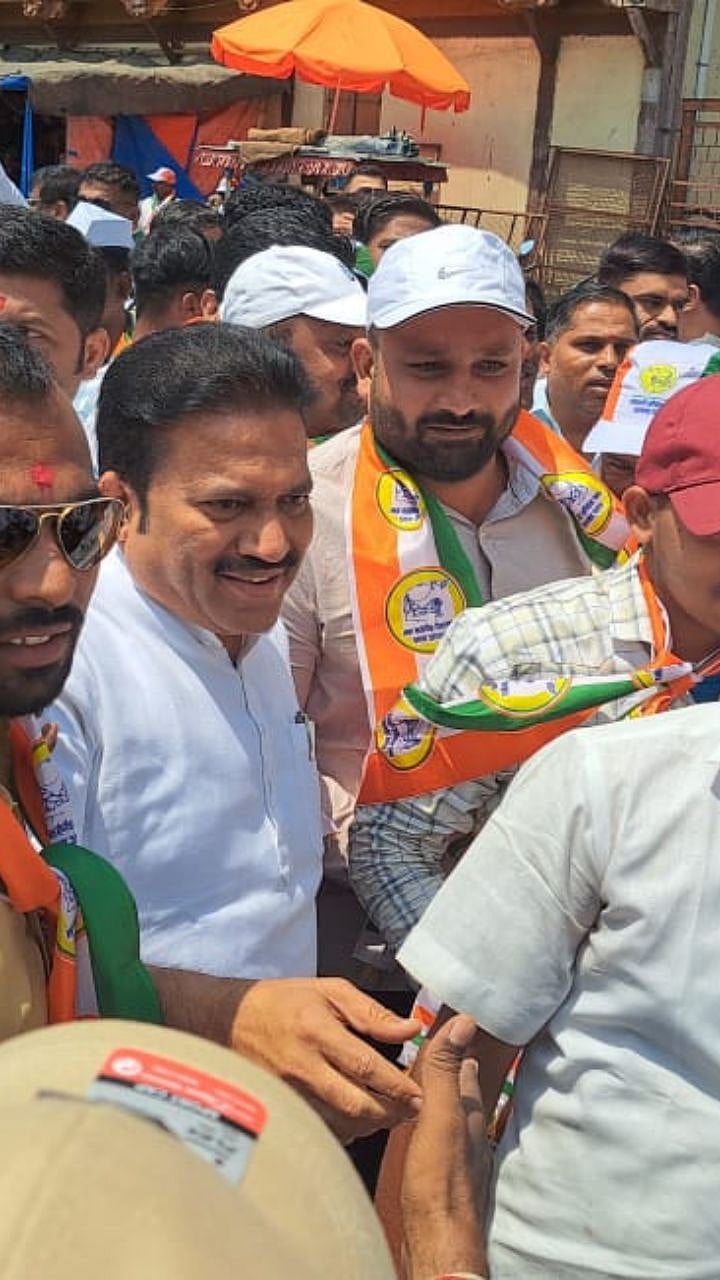 Shashikant Shinde : शशिकांत शिंदेंनी साताऱ्यात दाखवली ताकद; शरद ...