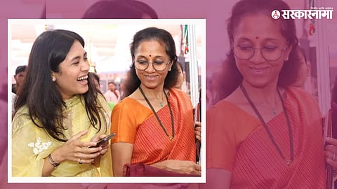 Baramati Lok Sabha Constituency MP Supriya Sule daughter Revati Sule ...