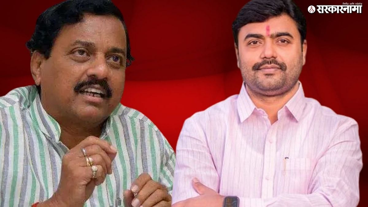 MLA Rajesh Vitekar News : पंढरपूरला दर्शनाला निघालो होतो, तेवढ्यात ...