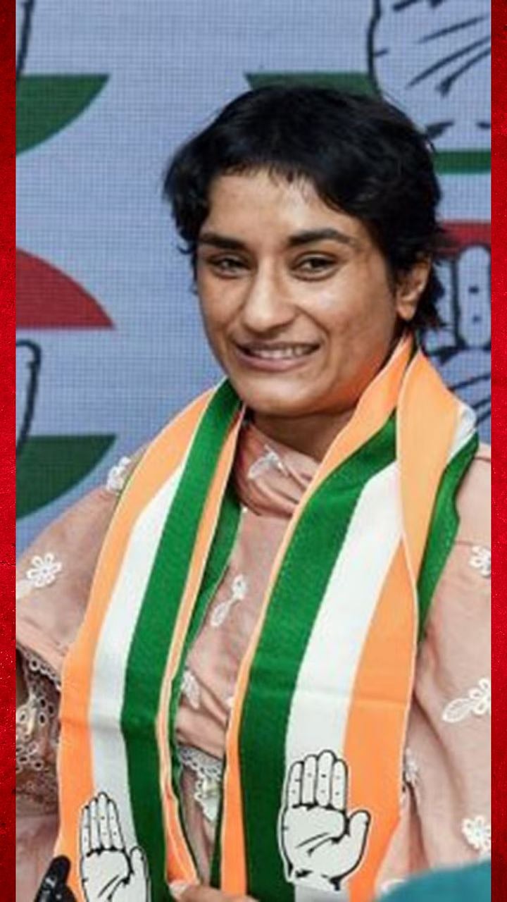 पॅरिस ऑलिंपिक ते काँग्रेस; कुस्तीच्या आखाड्यातून थेट राजकारणात vinesh ...