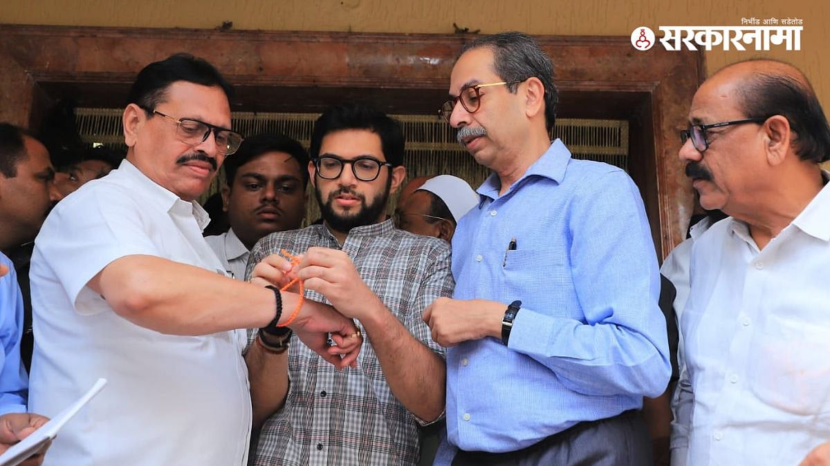 Babanrao Gholap News : ...अन् बबनराव घोलप यांनी केली 'घरवापसी' ; हाती ...