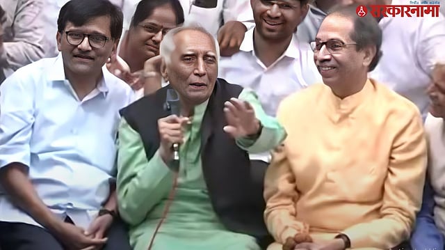तावडेंचा उल्लेख करत बाबा आढाव उद्धव ठाकरेंसमोरच म्हणाले, 'तो प्रांत ...
