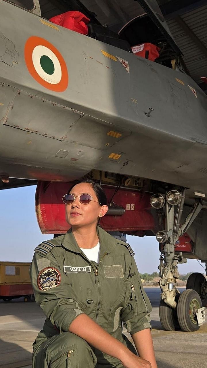 Sqn Ldr Varlin Panwar : आर्मी ऑफिसरची लेक झाली एअरफोर्सची स्क्वाड्रन ...
