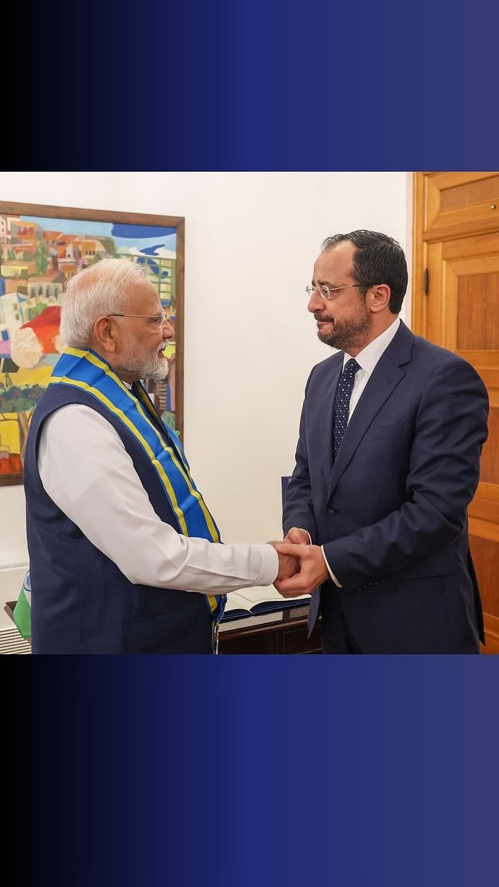 PM Modi In Cyprus : मोदींना साइप्रसचा सर्वोच्च सन्मान; साइप्रसकडून ...