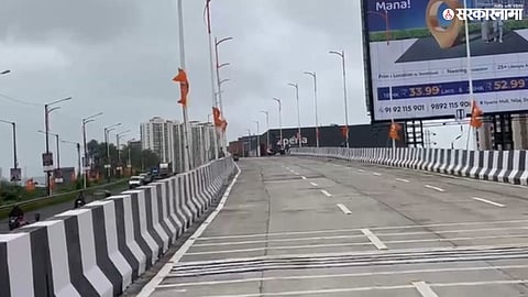 Palava Bridge : शिंदेंच्या आमदाराने उद्घाटने केलेल्या पूल अवघ्या दोन ...