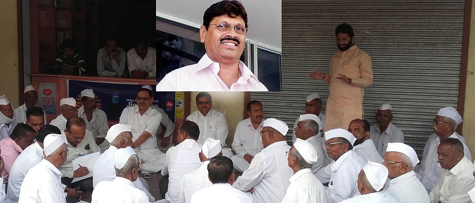 बबनराव घोलप यांना राष्ट्रवादीच्या मंडांलेंचे किर्तनातून आव्हान ...