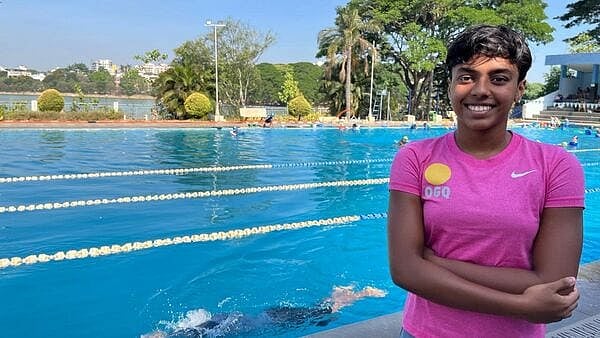 Young Indian Swimmer Dhinidhi Desinghu Makes Waves as Youngest ...