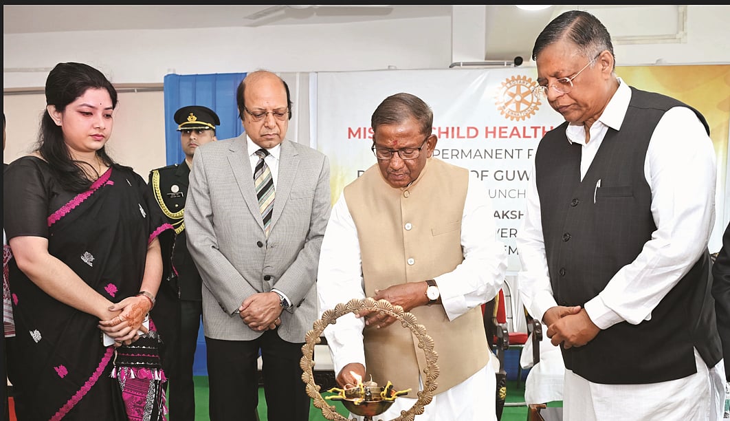 Guwahati: Governor Lakshman Prasad Acharya Launches ‘Mission Child ...