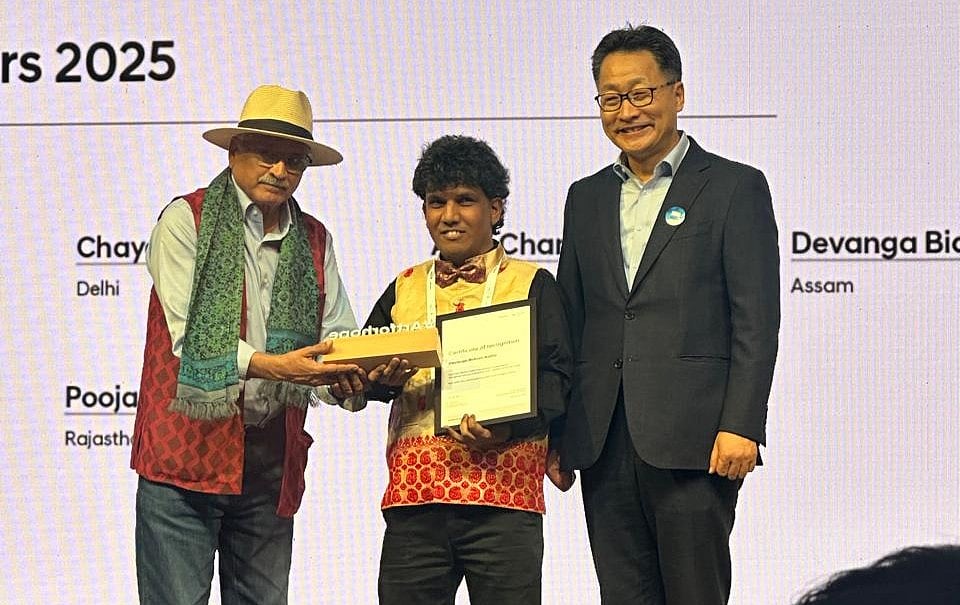 Assam: Dibrugarh boy Devanga Bidrum Kalita receives award at TRAVANCORE ...