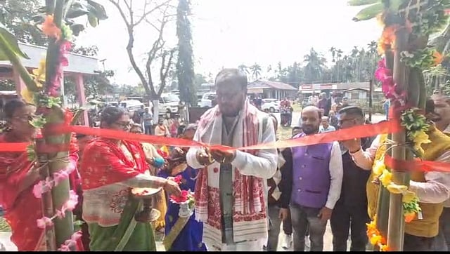 Sootea MLA Padma Hazarika Inaugurates Community Hall at Tupiya