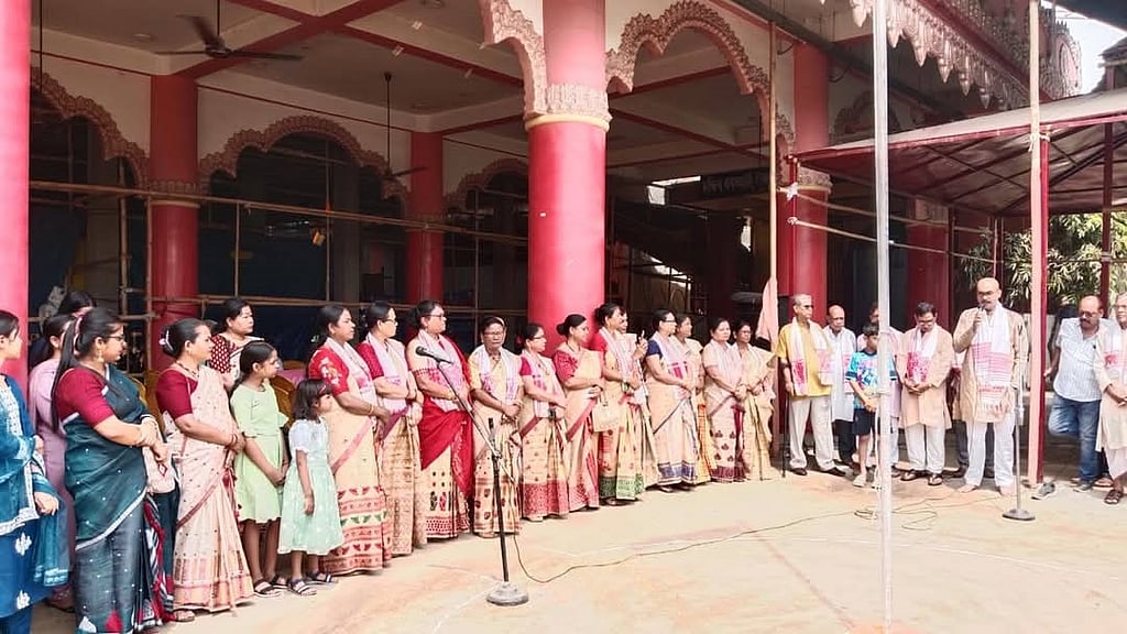 Assam: Lalmati Rongali Bihu Fest Shines Without Public Donations