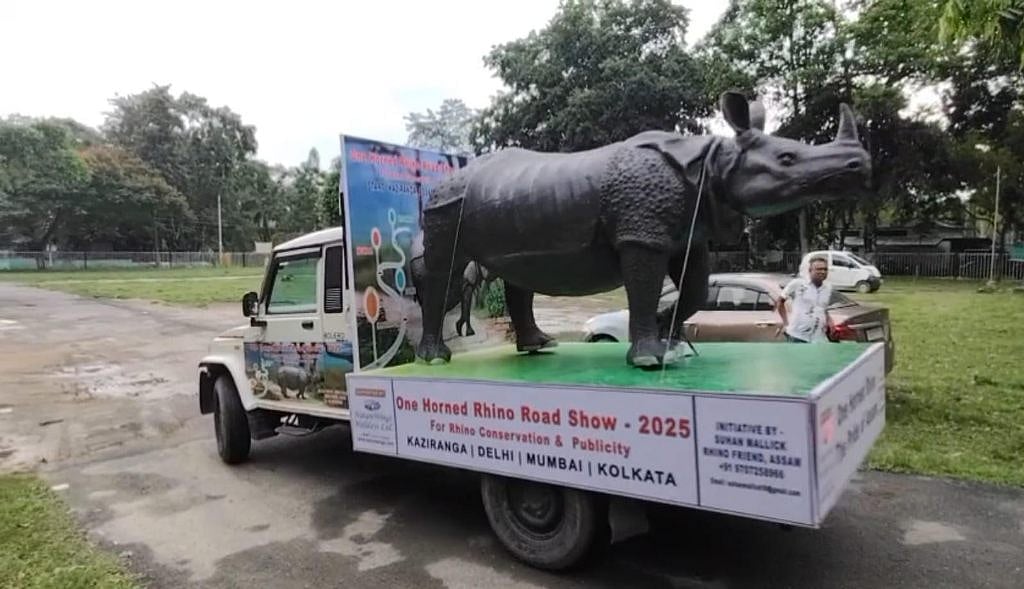 ‘Rhino Friend’ Suhan Mallik launches cross-country roadshow
