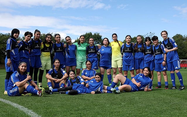 Afghan women’s refugee team to debut in FIFA Unites friendly series