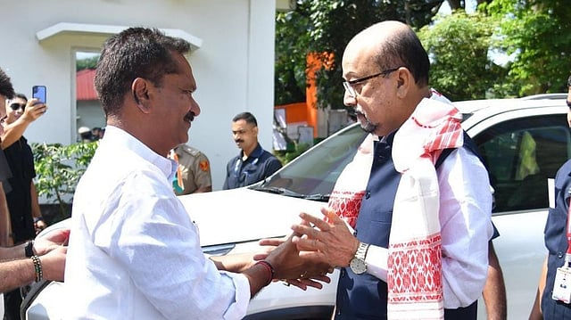 Governor of Chhattisgarh Ramen Deka visits Dhekiajuli,