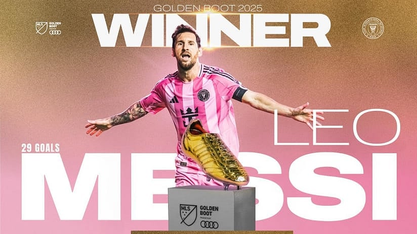 Lionel Messi Wins 2025 MLS Golden Boot Presented by Audi