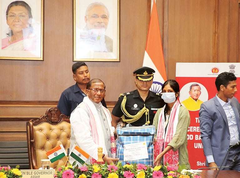 Assam Governor Adopts 100 TB Patients - Nikshay Mitra