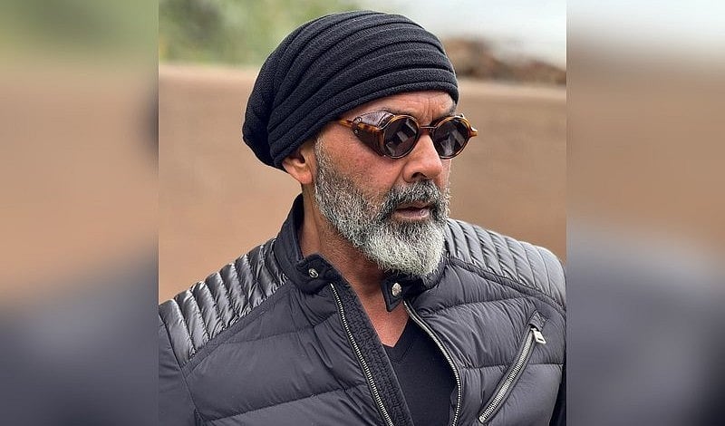 Actor Bobby Deol exudes edge in his look and ease in mood