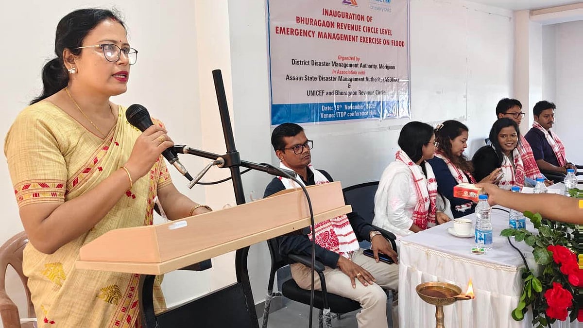 Morigaon DDMA conducts flood emergency management exercise