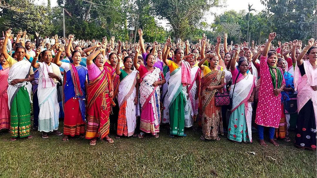 Massive protest erupts against satellite township project