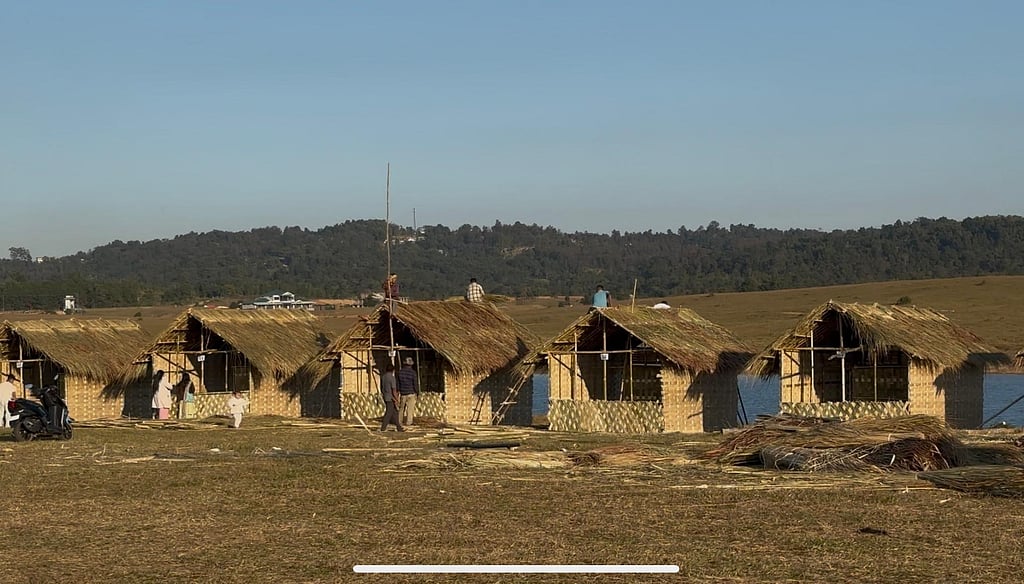 Haflong: 11th Falcon Festival preparations in full swing in Dima Hasao