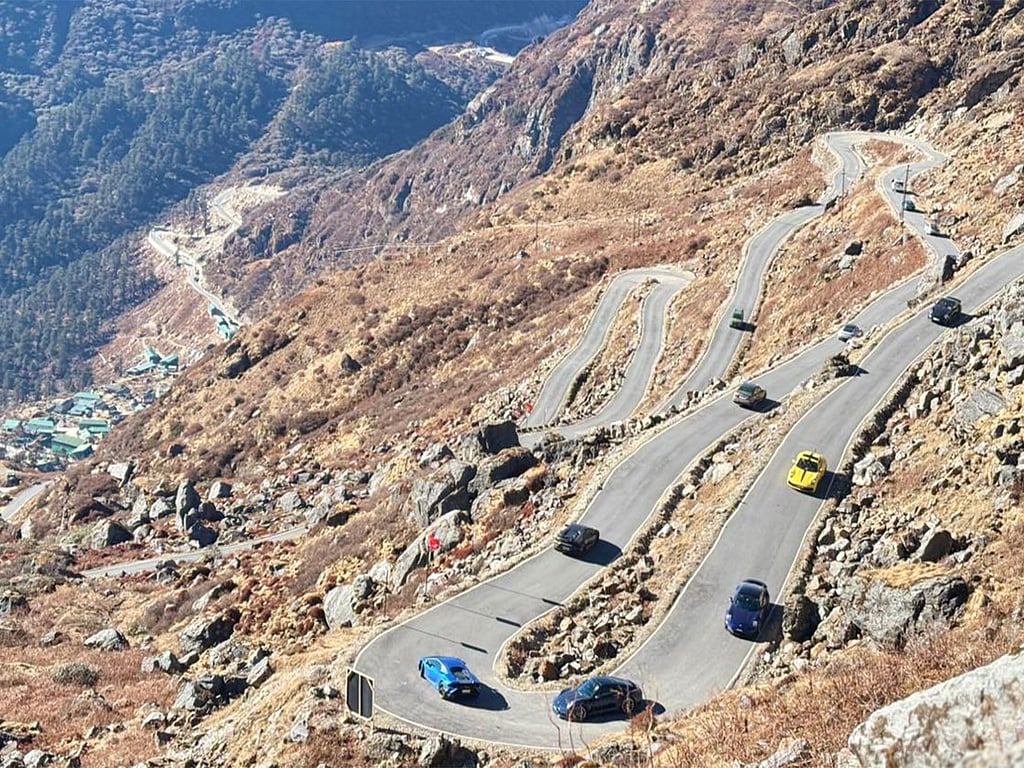 Trishakti Corps: Supercar Drive Showcases Sikkim's Border Heritage