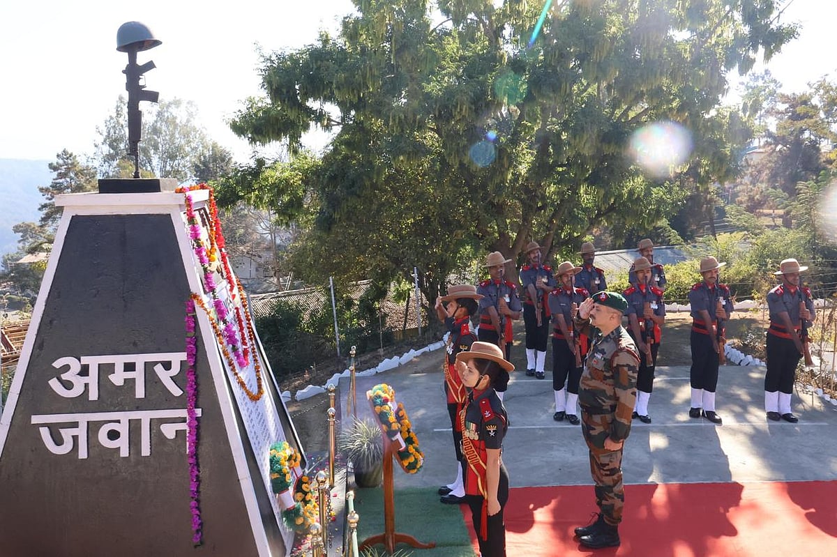 Assam Rifles Honors Fallen Soldiers in Maram, Manipur