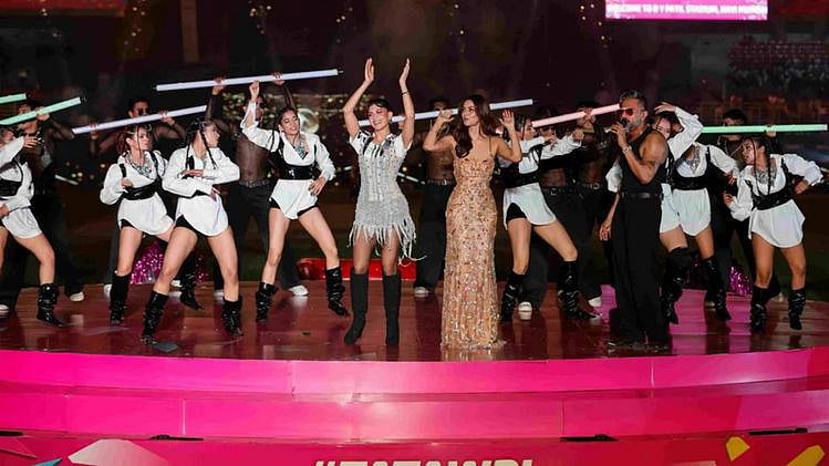 Jacqueline Fernandez, Honey Singh Dazzle at WPL 2026 Opener