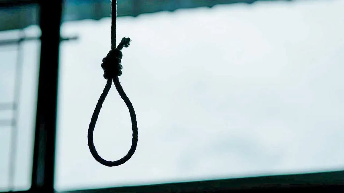 Unidentified woman found hanging near cremation ground in Orang