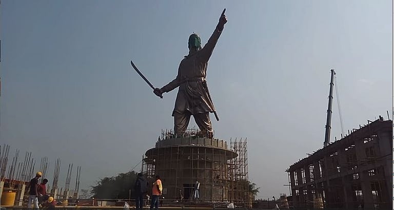 Assam Celebrates Unveiling Of Lachit Borphukan Statue In Jamugurihat
