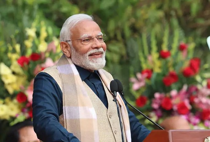 New Delhi: Prime Minister Modi Commends 'Nari Shakti' at Republic Day ...