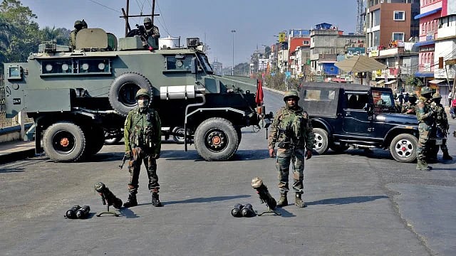 Manipur: Widespread Protests Against Action on Village Volunteers ...