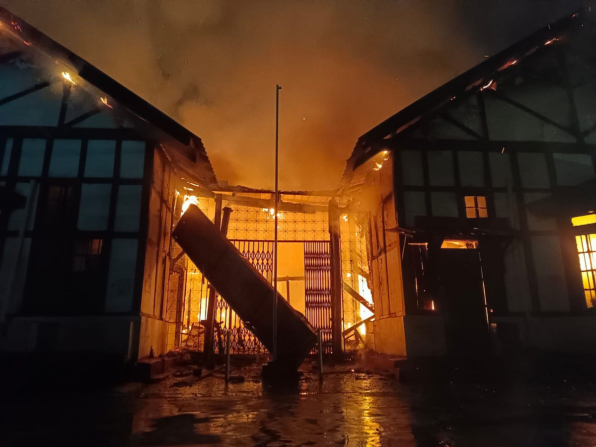 Major fire breaks out in Shillong Bar Association building