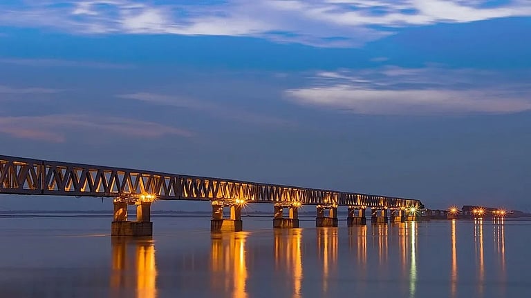 Connecting Worlds: Bridges Over Brahmaputra