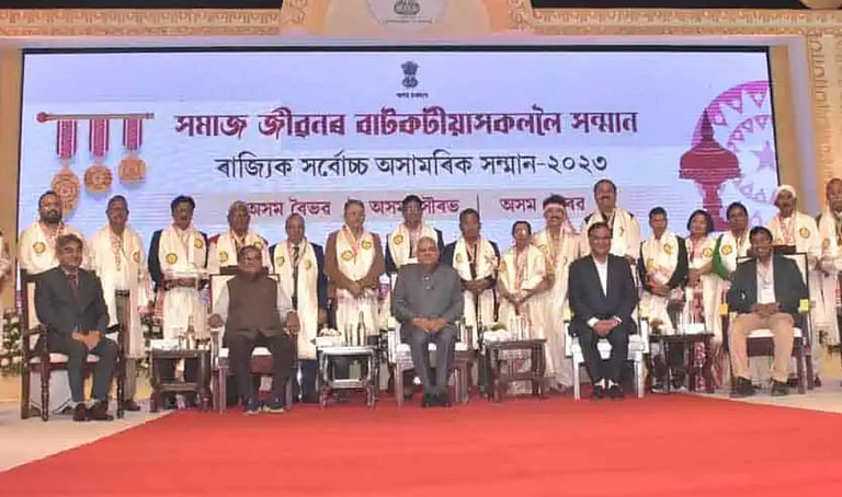 Asha worker Minakshi Chetia awarded Assam Gaurav Award 2023