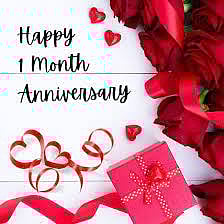 Happy 1 Month Anniversary Wishes, Messages, And Quotes To Celebrate The ...