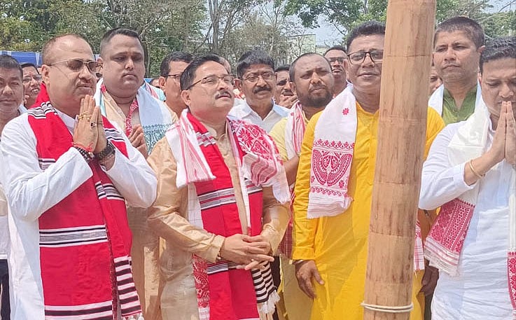Assam: Rongali Bihu festivity grips Mangaldai